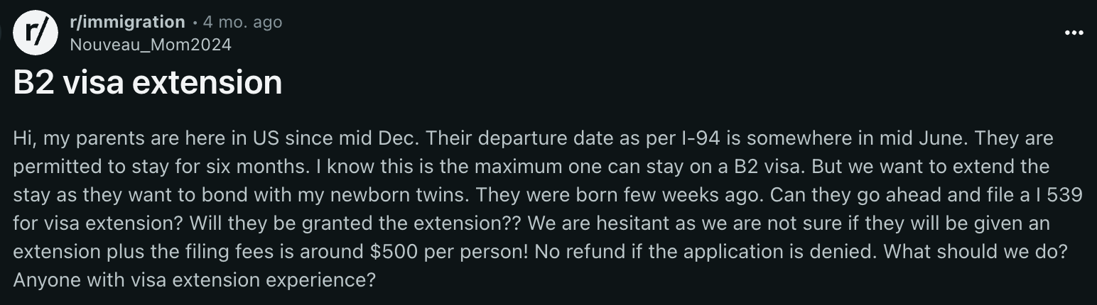 B-2 Visa Extension Explained [2024]